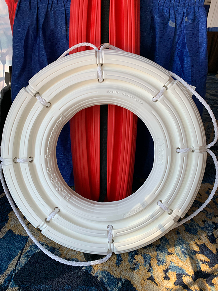 New LIFE RING is Making a Splash at the Orlando Boat Show - Lifeguard TV